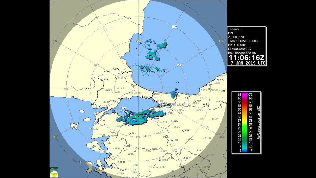 6-7-8 Ocak Istanbul Radar - YouTube