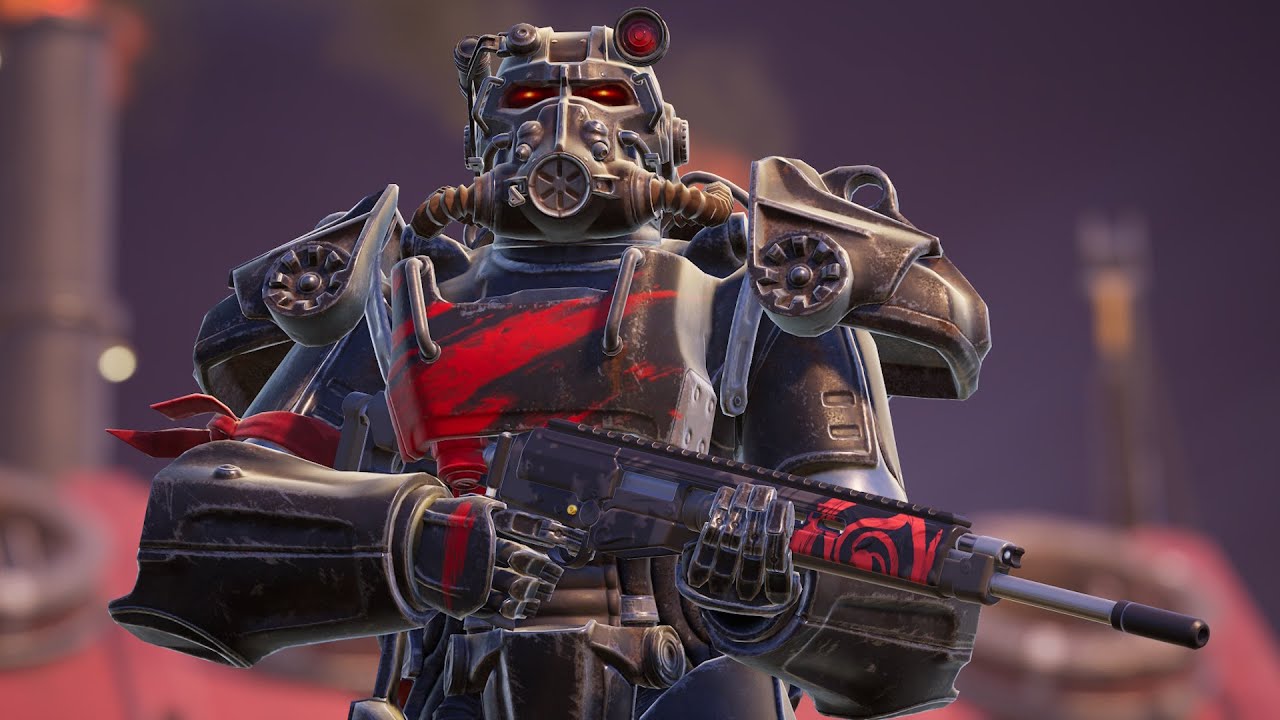 Unlocking Black Knight T-60 Power Armor in Fortnite - YouTube