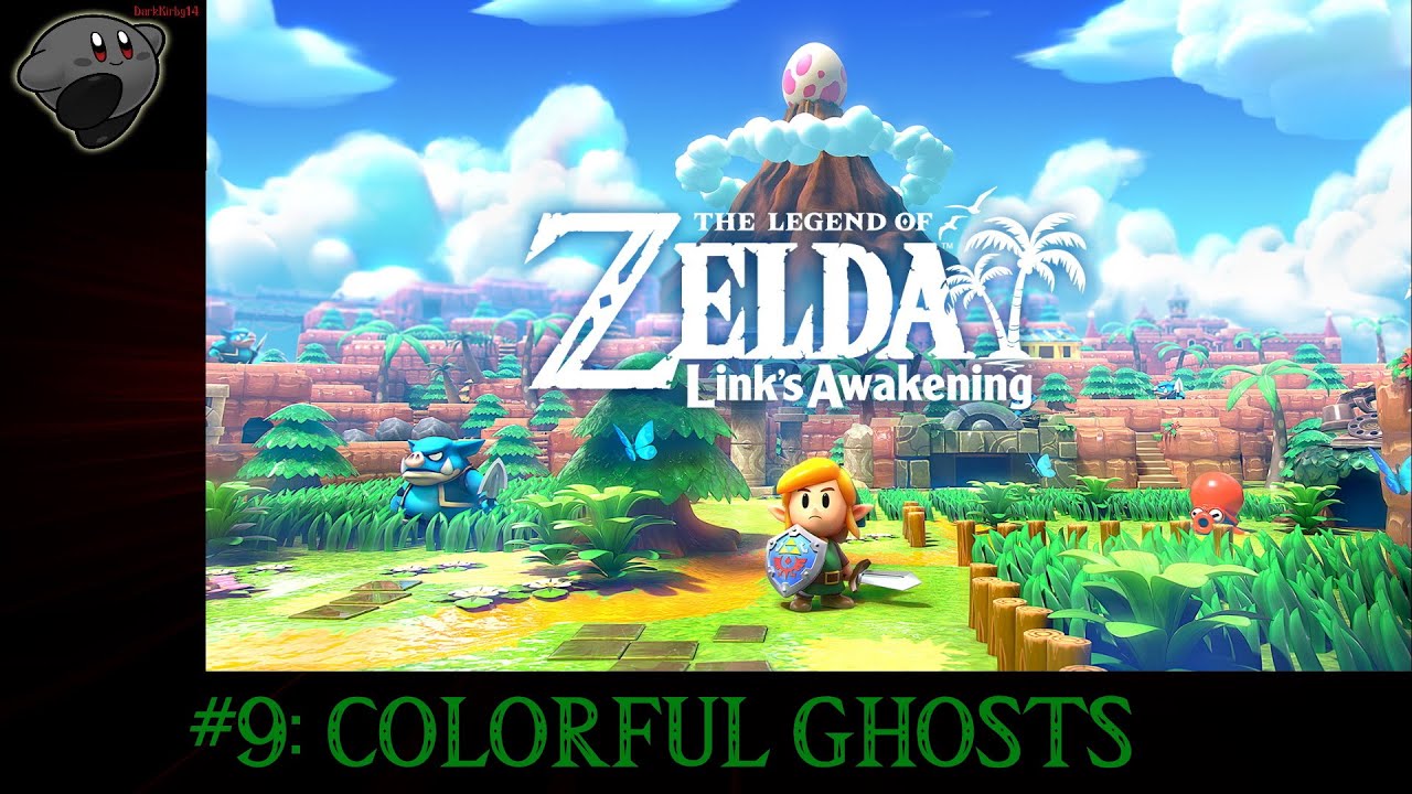 The Legend Of Zelda: Link's Awakening #9: Colorful Ghosts - YouTube