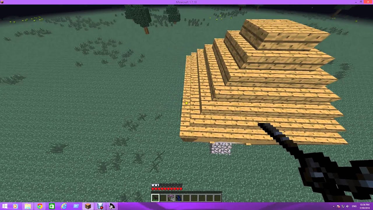 Minecraft - Mod Showcase - Parachute Mod - YouTube