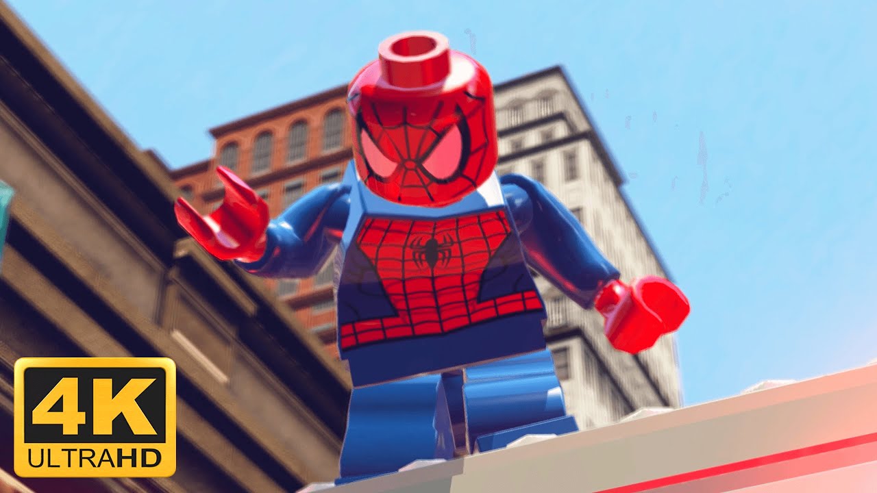 Lego Marvel Super Heroes all Cutscenes Movie (4K 60FPS) - YouTube