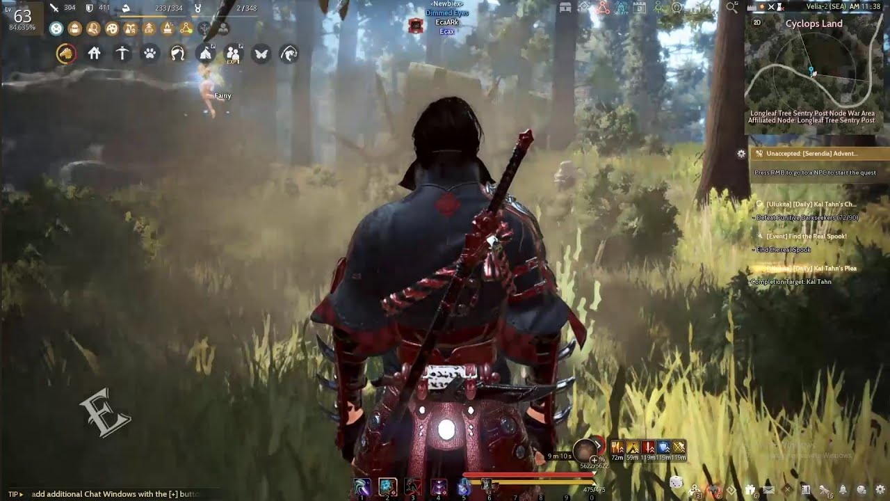 Bdo Ninja Succession Gameplay Cyclops Dehkia (no commentary, no ...