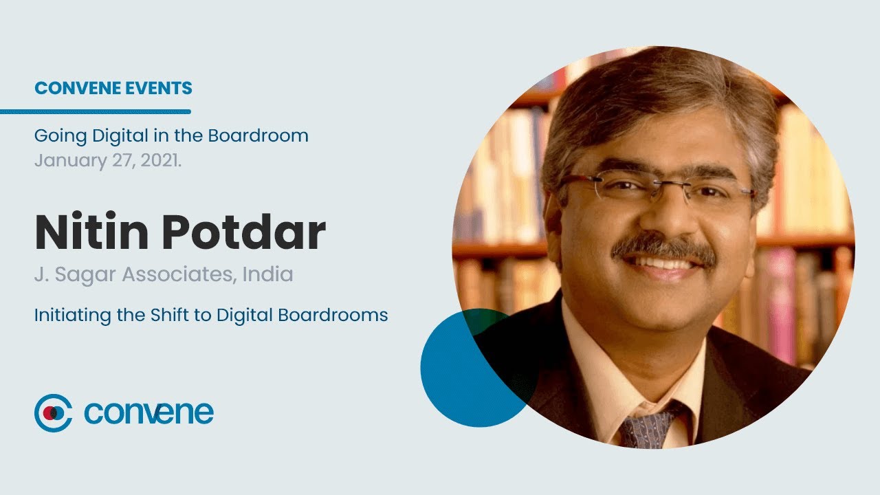 Nitin Potdar on Transitioning to Digital Boardrooms | CSIA x Convene ...