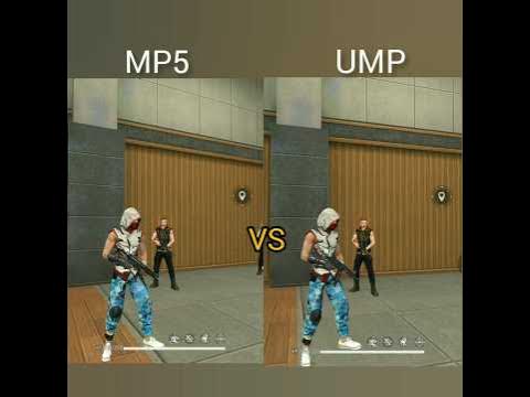 MP5 vs UMP which is best Gun in free fire || UMP vs MP5 #shorts - YouTube