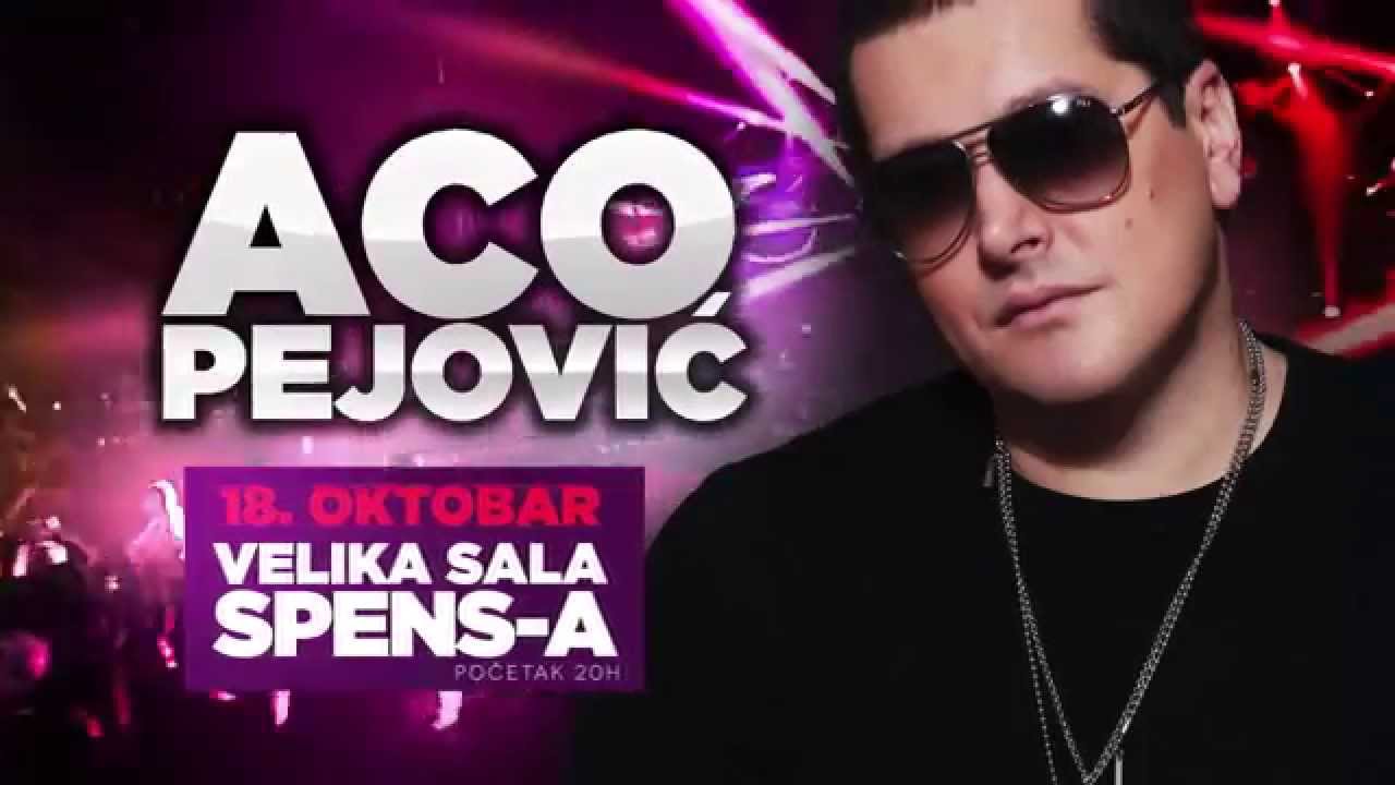 Aco Pejovic - Hala Spens - Najava Koncerta 18.10.2014 - YouTube
