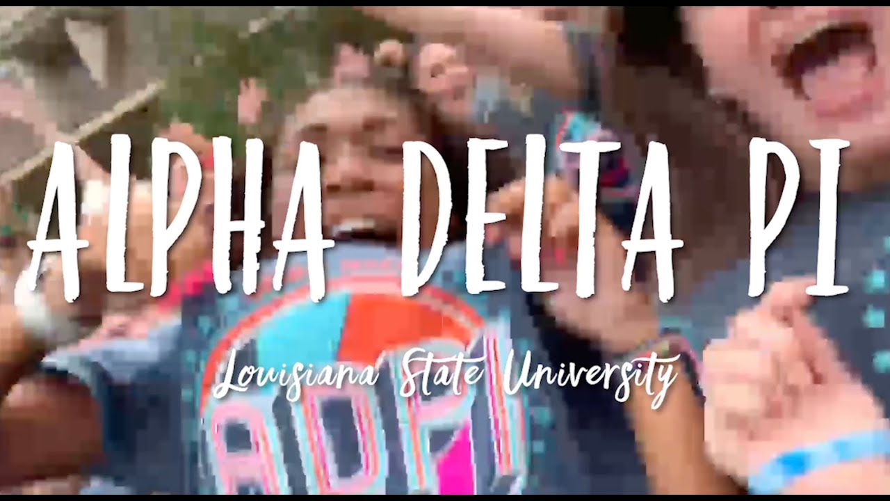 LSU Alpha Delta Pi Ice Water Video 2020 - YouTube