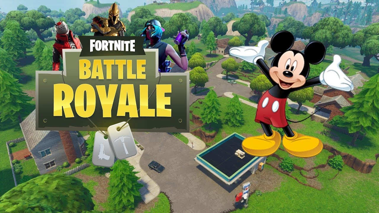 Mickey Mouse Makes Peoples Day | Voice Trolling | Fortnite Season X ...