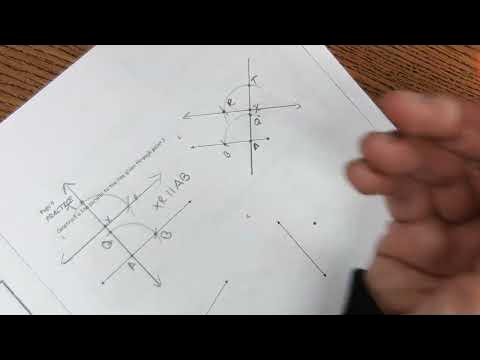 Parallel Lines, Angle Bisector,& Perpendicular Bisector:Geometric Constructions|High School ...