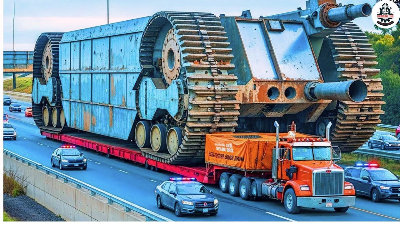 The Biggest Heavy Machines in Extreme Transport Operations #2 - YouTube