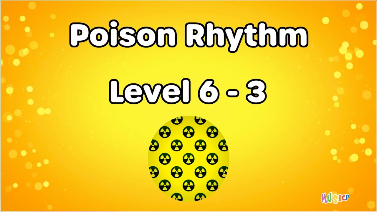 Quarter notes, Eighth notes, Quarter rests, and Half notes: Poison ...