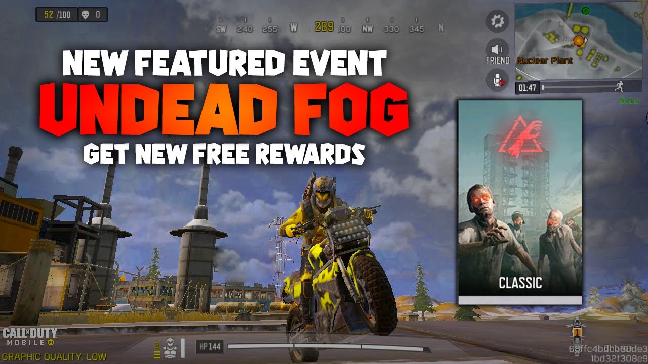 COD MOBILE FEATURED EVENT UNDEAD FOG ZOMBIES | COD MOBILE MAN O WAR ...