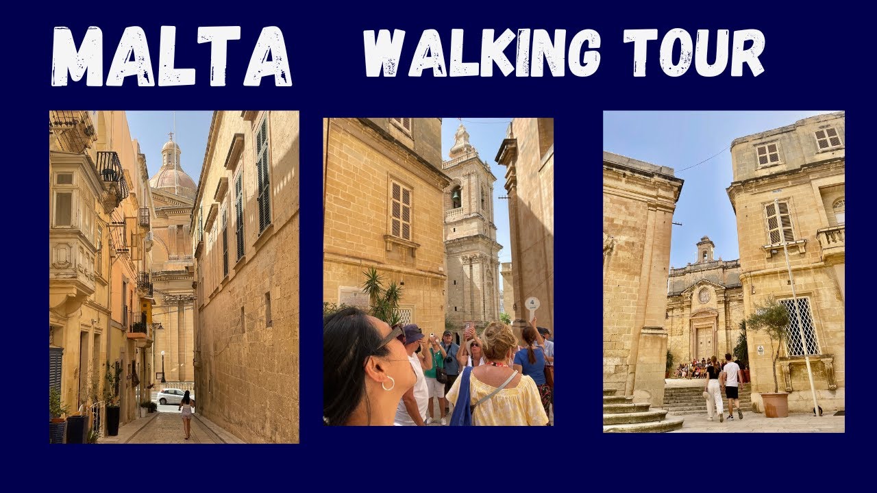 Take A Walking Tour in Malta To Experience The Best Of The Island - YouTube