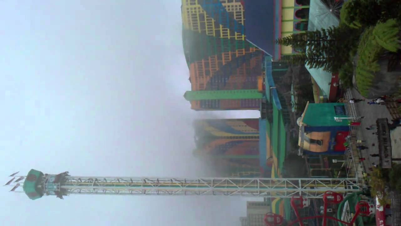 genting highland's famous space jump ride - YouTube