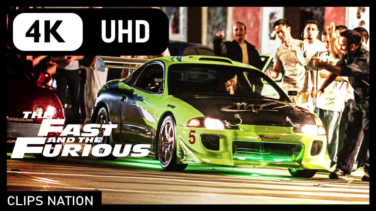 The Fast and the Furious (2001) | First Race | True 4K Ultra HD - YouTube