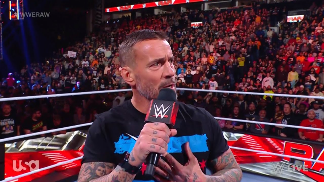 SHOCKING RAW ENDING CM PUNK Segment Full Video Today, CM Punk First WWE ...