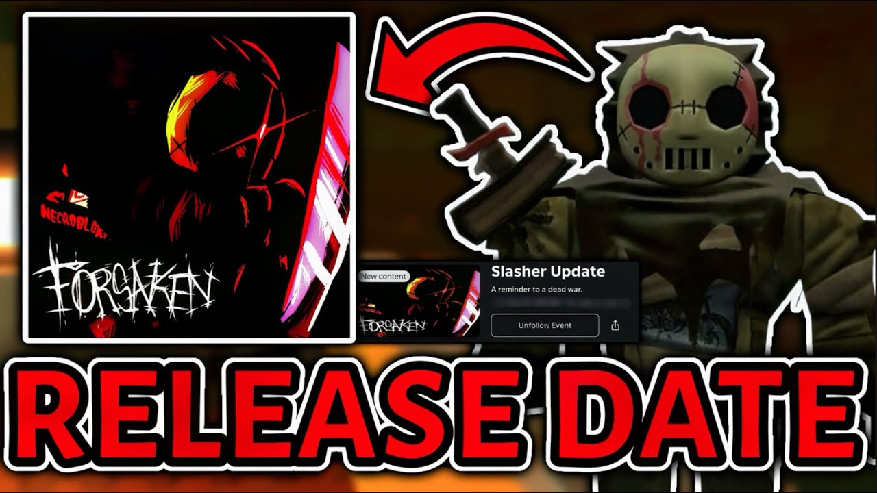 FORSAKEN SLASHER UPDATE RELEASE DATE! - YouTube