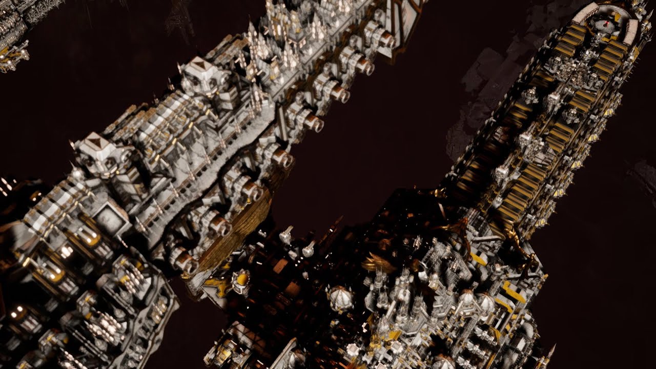Imperial Navy vs Tau Protector Fleet - Skalgrim Mod - Massive Battle ...