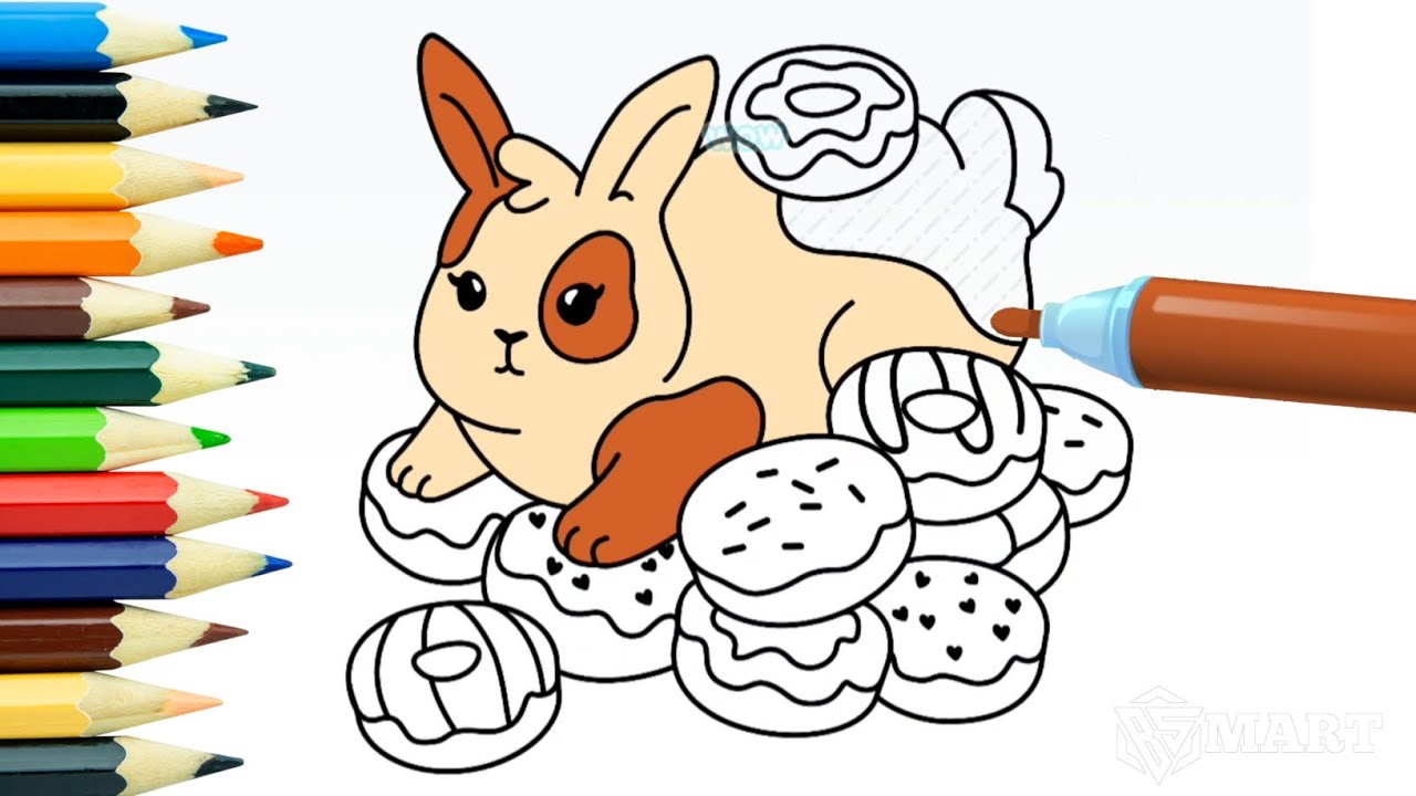 Drowning For Kids - How To Drow Rabbit And Many More Picture In Colour ...