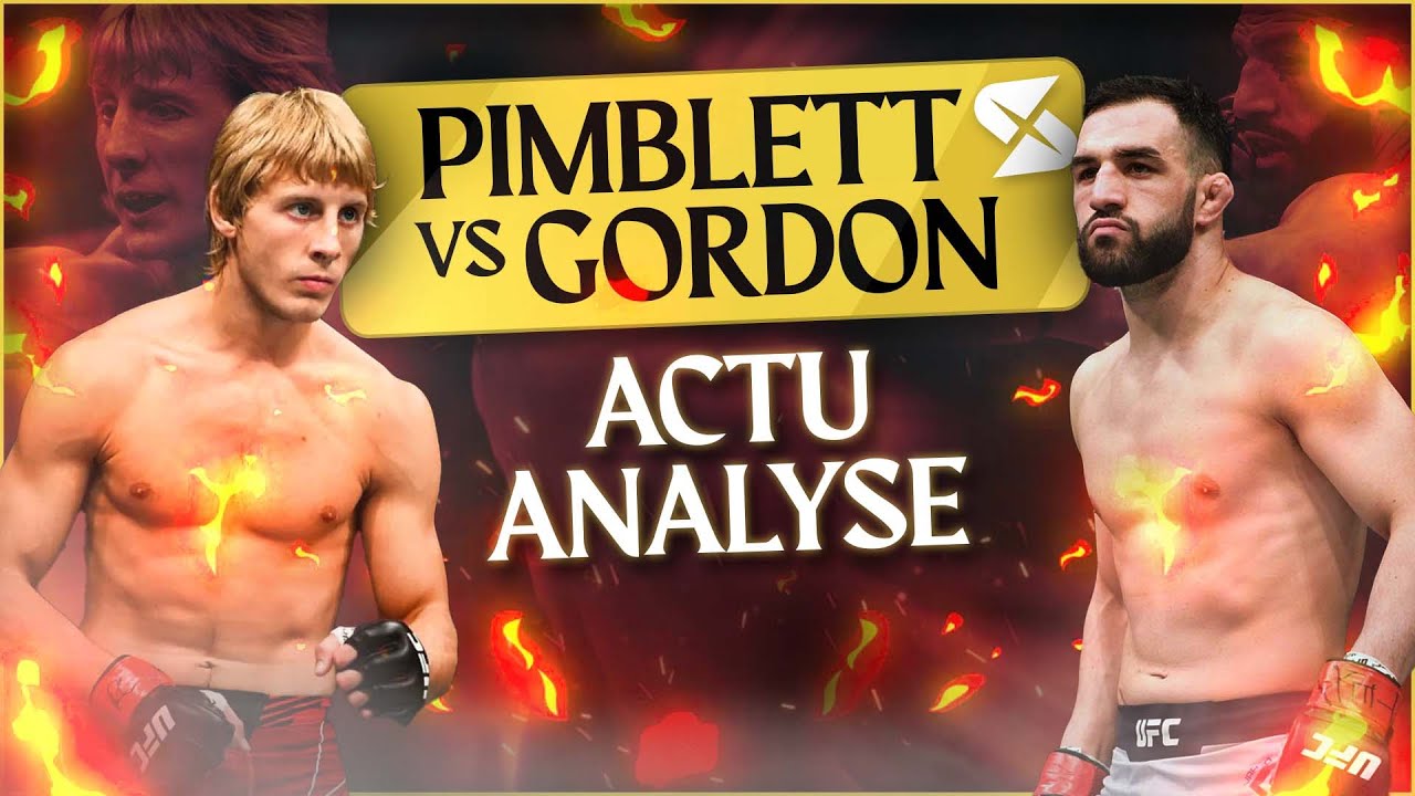 Paddy Pimblett vs Jared Gordon : qui gagnera ? - YouTube