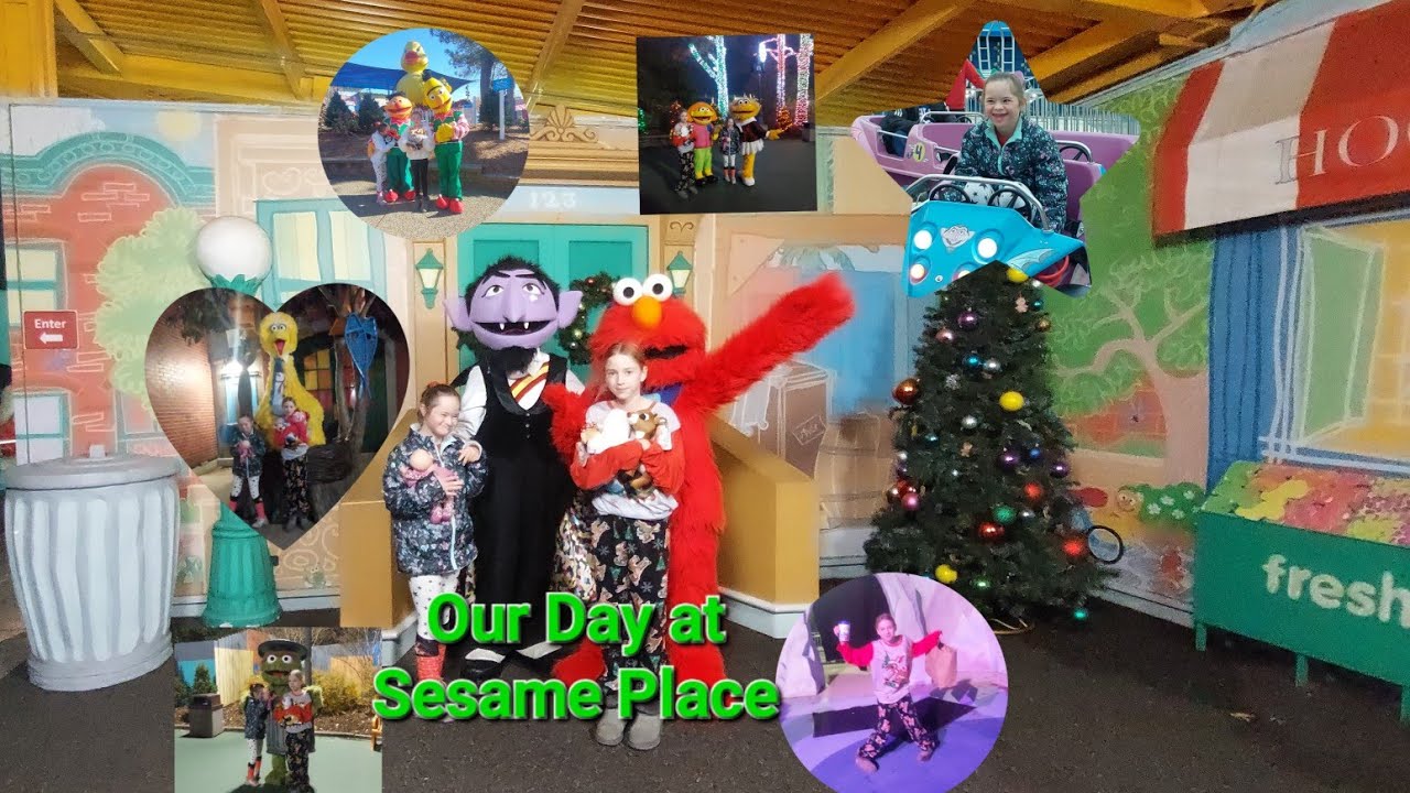 Our Day at Sesame Place | Sesame Street Character Meet & Greets | Sesame Place | 11/22/23 - YouTube