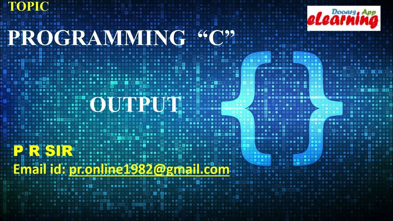 Programming “c” Youtube