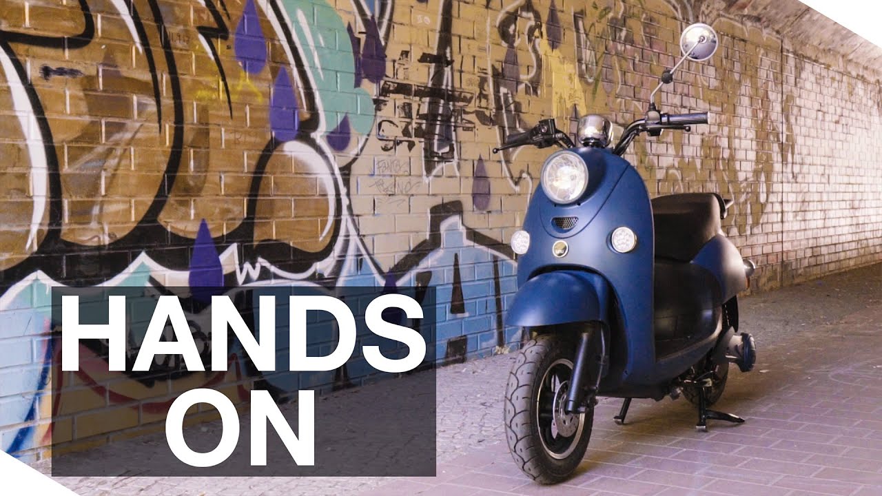 UNU Scooter Classic Hands On - Elektro Roller unumotors - UNU Elektro ...
