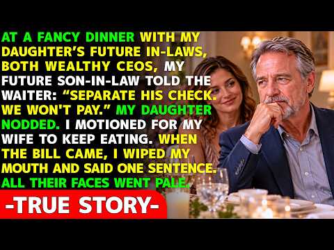 “We’re Not Paying for Him!” My Future Son-in-Law Laughed—Until I Said, “Tomorrow…” | Dad at Midnight