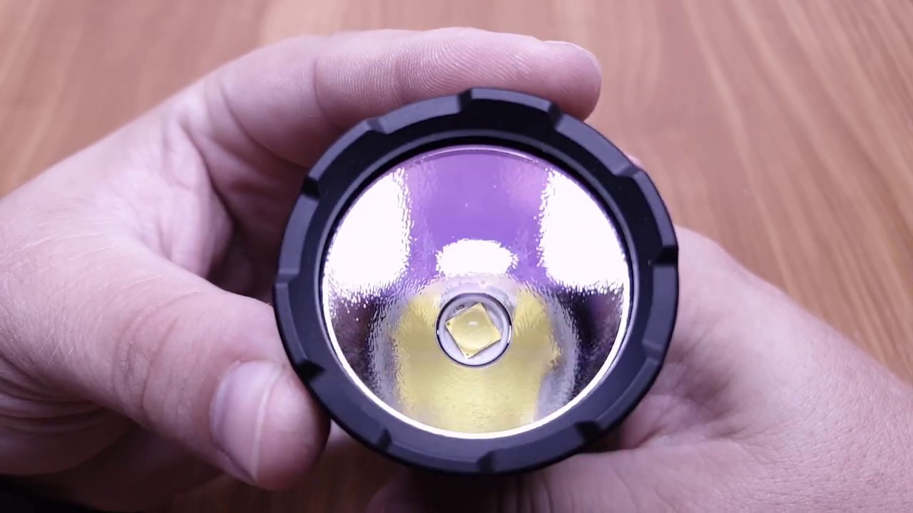 Convoy M3 3500 lumens flashlight review - YouTube