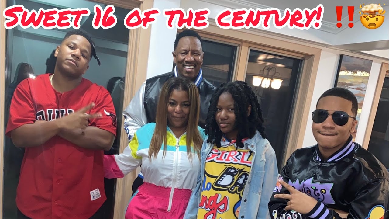 Our brother had the SWEET 16 party of the century! - YouTube