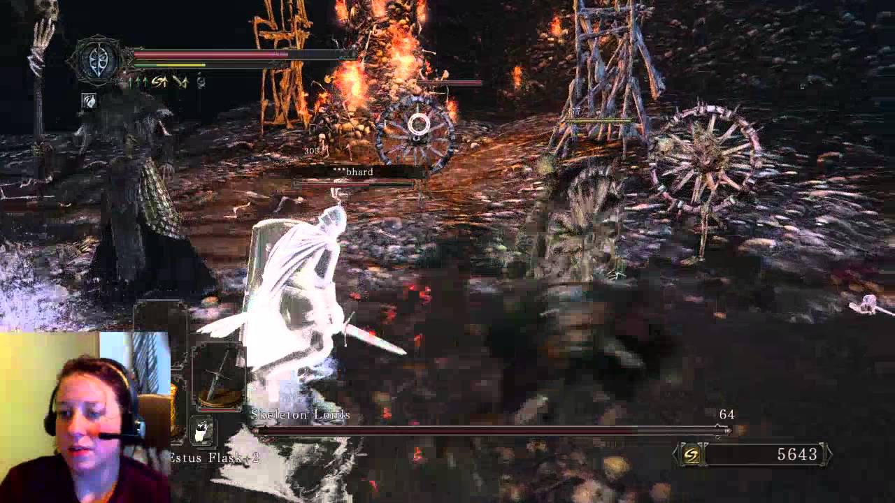 Dark Souls 2 - Skeleton Lords - YouTube