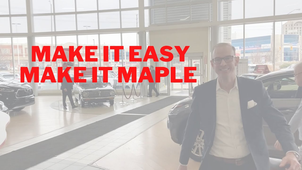 Maple Toyota Showroom Snapshot - YouTube