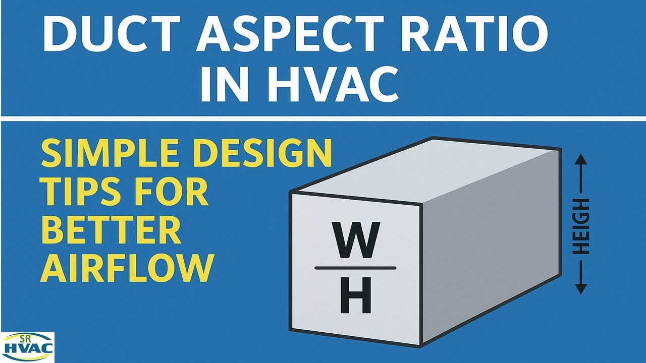 Duct Aspect Ratio Explained | HVAC Design for Better Airflow - YouTube