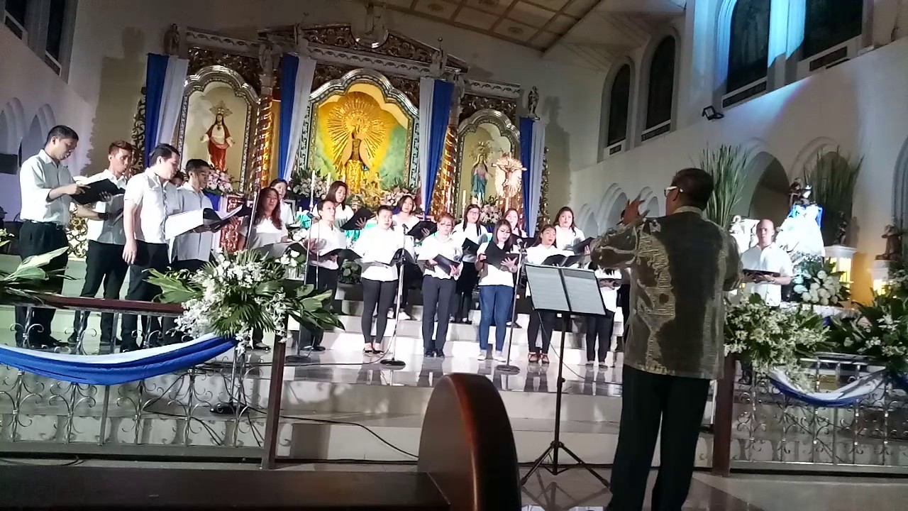 Santa Maria Cathedral Music Ministry Grand Choir - YouTube
