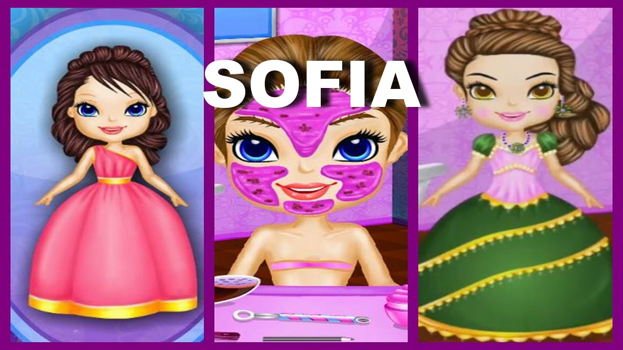 Beautiful Sofia The First in Real Makeover Video Game-Beauty Makeover ...