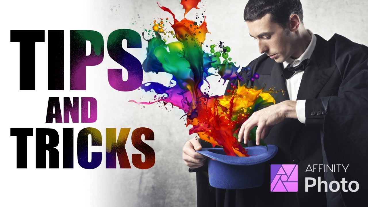 Must Know Tips & Tricks in Affinity Photo - YouTube