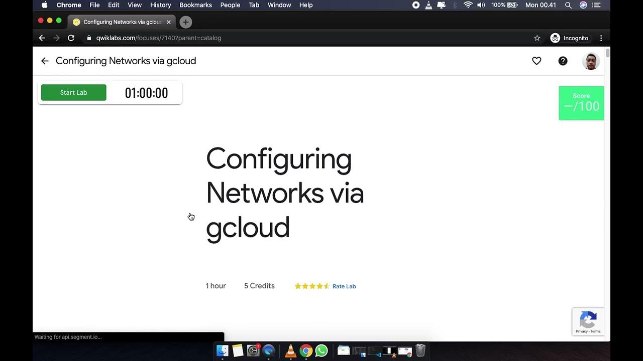 Qwiklabs Configuring Networks via gcloud - YouTube