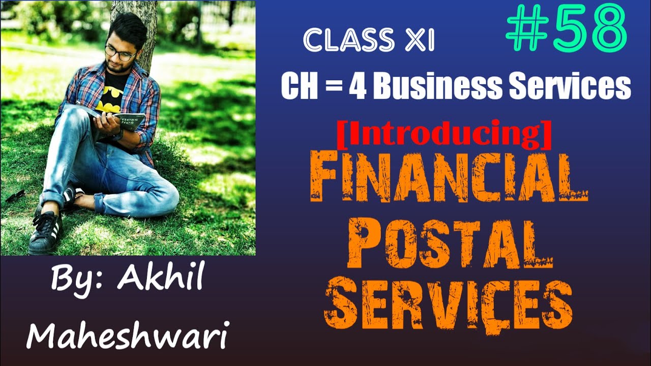 #58, Financial Services Provided By Post Office - YouTube