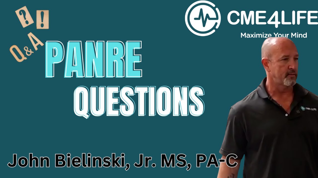 PANRE Question 18 - YouTube