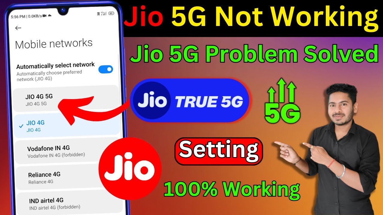 Jio 5G Not Working Solution | Jio 5g Network Problem | How To Enable ...