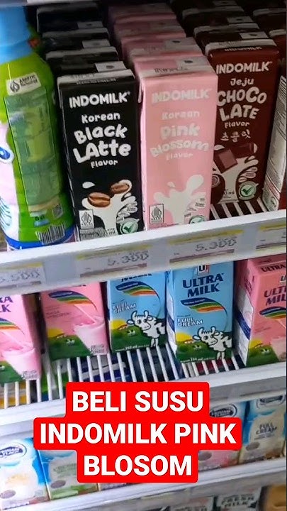 Ayah beli jajan indomilk korean pink blossom #jajan #jajanananak #indomilk #indomaret #shorts ...