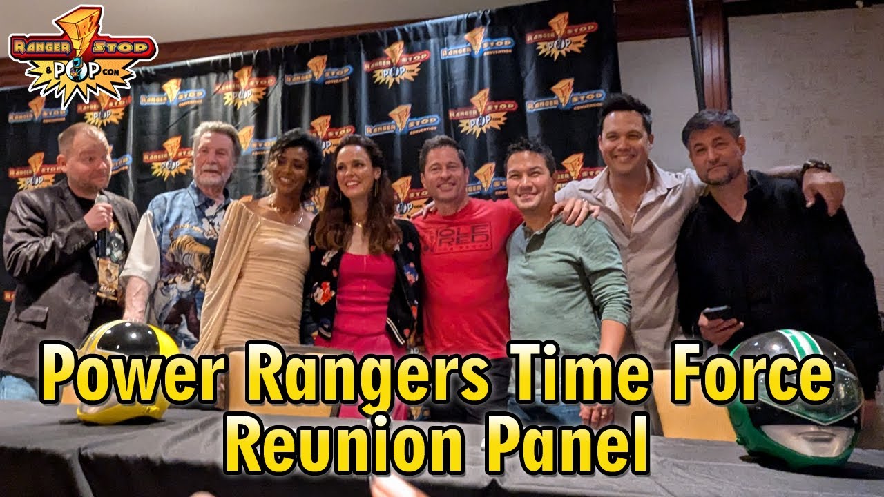 Power Rangers Time Force Reunion Panel | Rangerstop & Pop 2025 in ...