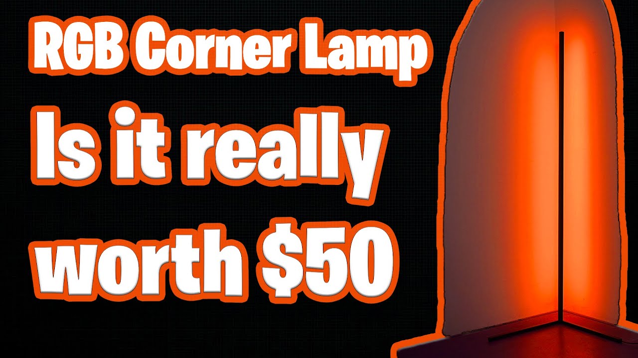 Upgrade your setup for $50 | Budget RGB Corner Lamp Review - YouTube