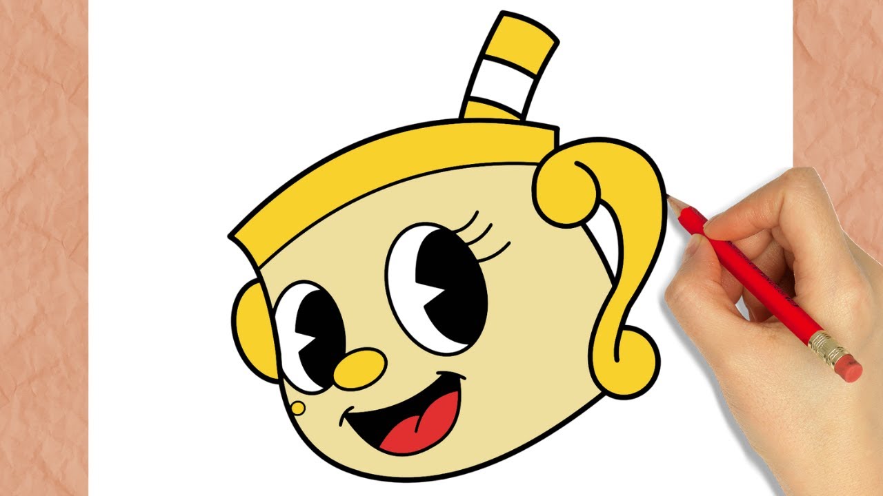 Como Dibujar ms Chalice Facil - Cuphead - YouTube