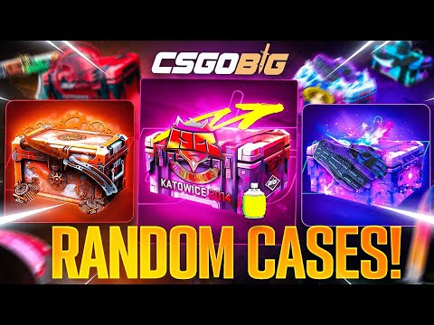 RANDOM CASE FEATURE COOKED!? (CSGOBig Highrolling) - YouTube