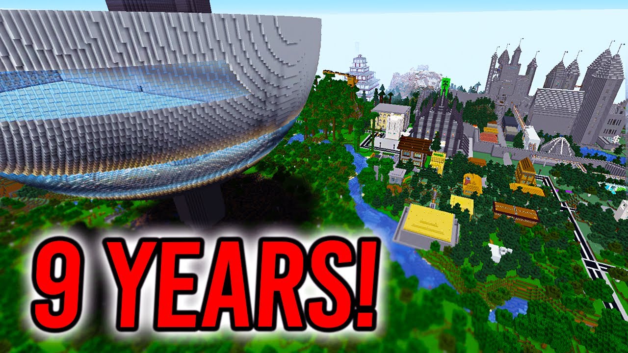 I Played On This Minecraft World For 9 YEARS! - YouTube