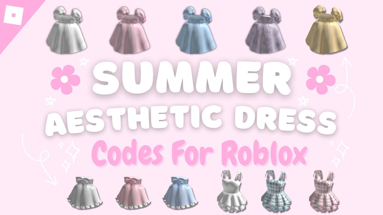 12+ Aesthetic Summer Roblox Outfit Codes || Dresses || ʚ☆ɞ Berry Avenue ...