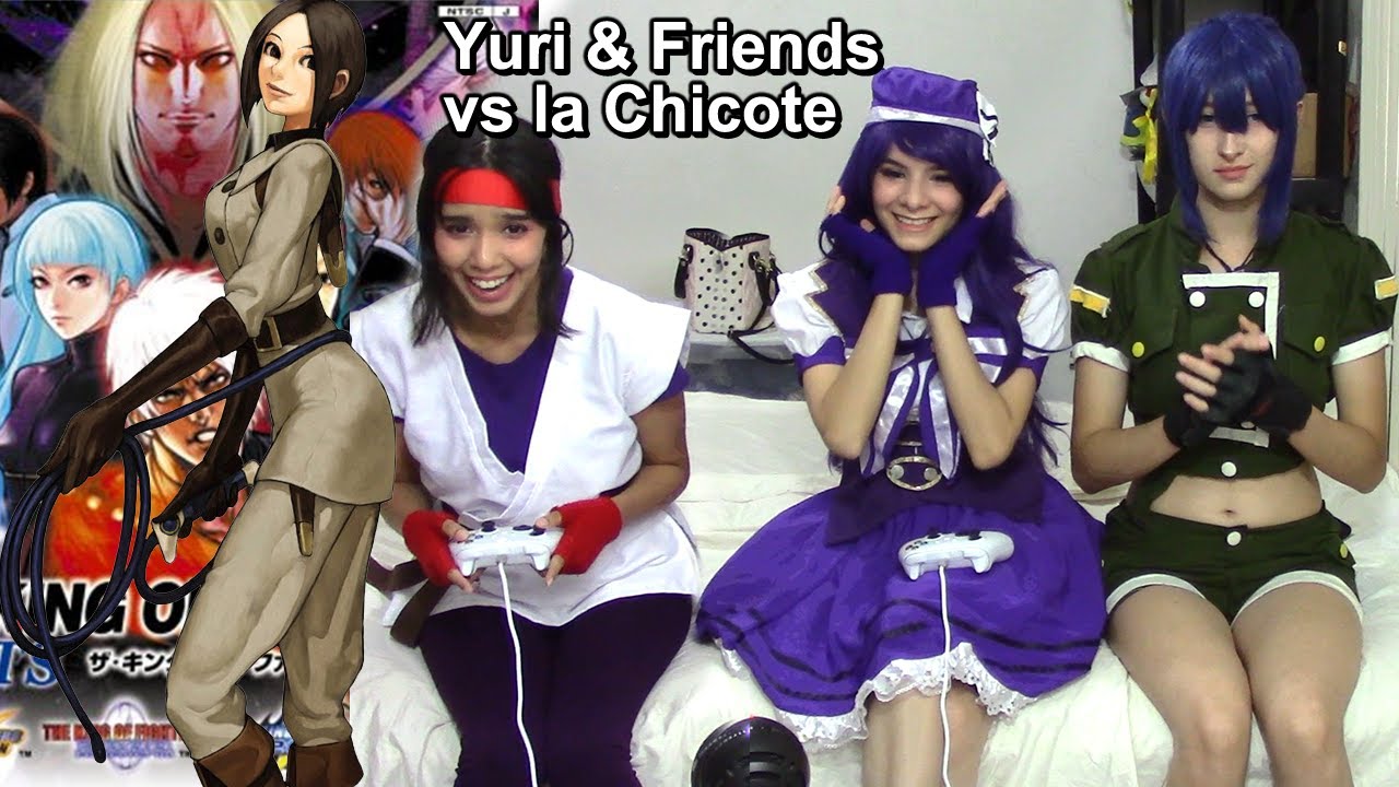 Cosplay Retas - Yuri, Athena y Leona vs Whip | KOF 2001 - YouTube