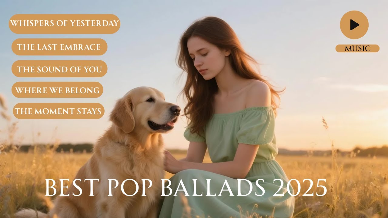 ᴴᴰ Best Pop Ballads Collection 2025 – Emotional Love Songs & Heartfelt ...