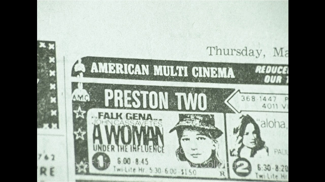 Dallas Movie Theater Prices in 1975 - YouTube