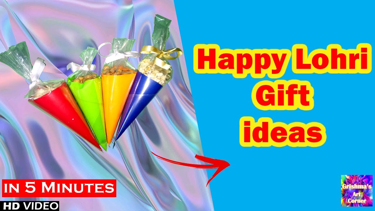 LOHRI DIY | Lohri Festival Craft | Gift Wrapping Ideas | Lohri ...